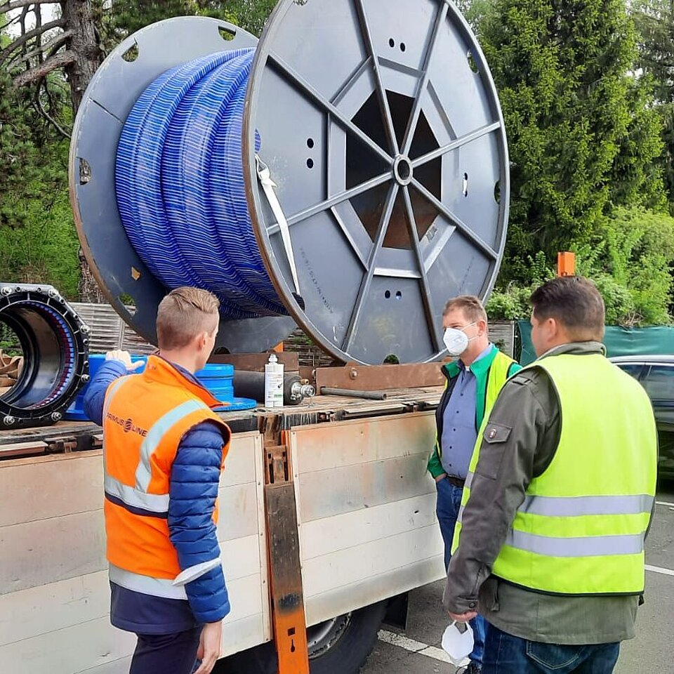 120-year-old cast iron pipeline : Primus Line