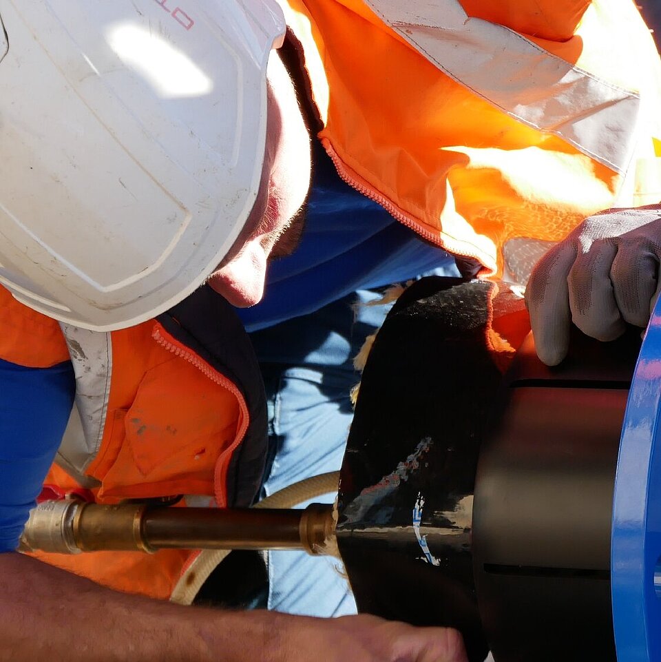 Renovation of a brine pipeline with simultaneous bypass: Primus Line